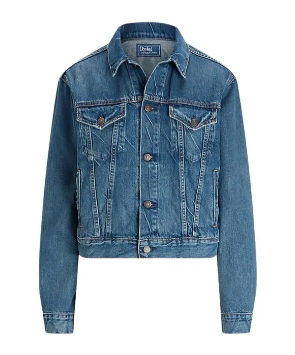 Polo Ralph Lauren Long Sleeve Denim Trucker Jacket - Blue