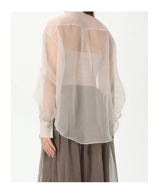 Brunello Cucinelli Floral Embellished Long-sleeve Shirt