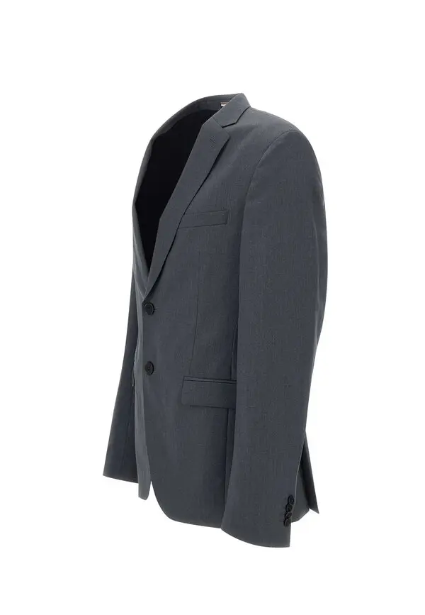 Hugo Boss Peak-lapel Wool Blazer