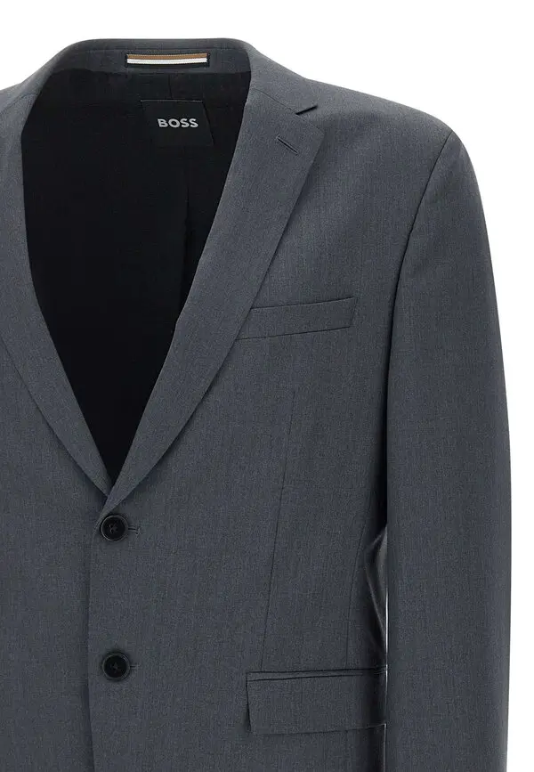 Hugo Boss Peak-lapel Wool Blazer
