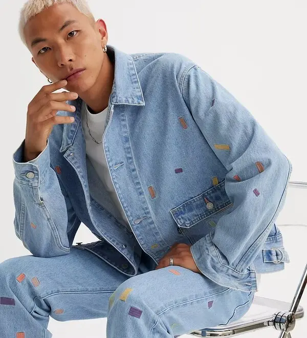 LEVI'S Utility Denim Trucker Jacket