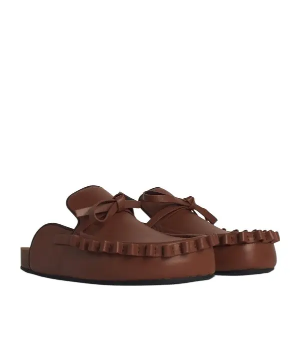 J.W.ANDERSON Ruffle Detailed Slip-on Mules