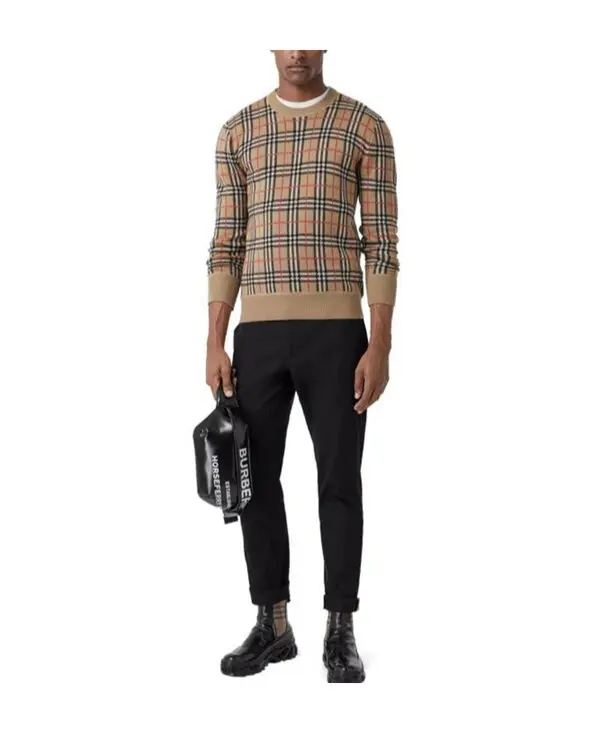 Burberry Slim-fit Chino Pants - Black