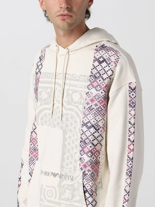 Emporio Armani Printed Logo Hoodie