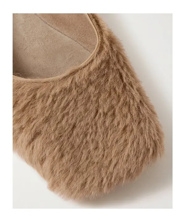 THE ROW Square Toe Ballet Flats