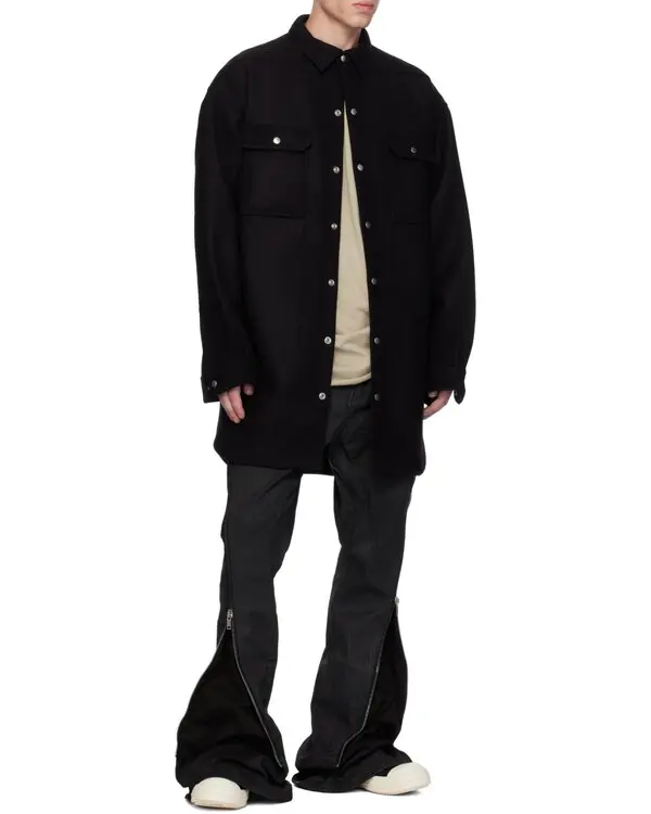 Rick Owens Bolan Banana Stretch Denim Jeans - Black