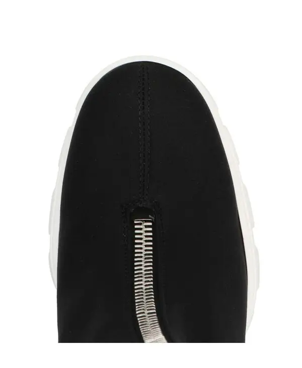 Alexander McQueen Scuba Front Zip Ankle Boots