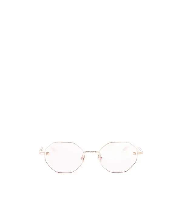 Valentino Garavani Rockstud Octagon Sunglasses - White
