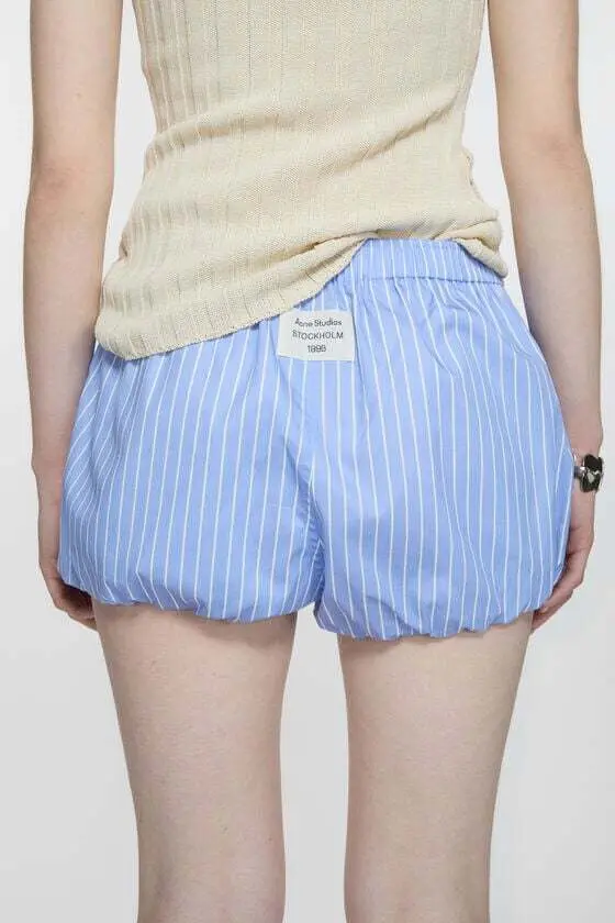 Acne Studios Striped Shorts