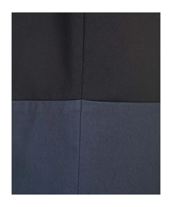 Thom Browne Panelled Straight Leg Trousers - Navy Blue