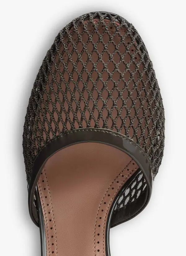 Alaïa Fishnet Pointed Pumps