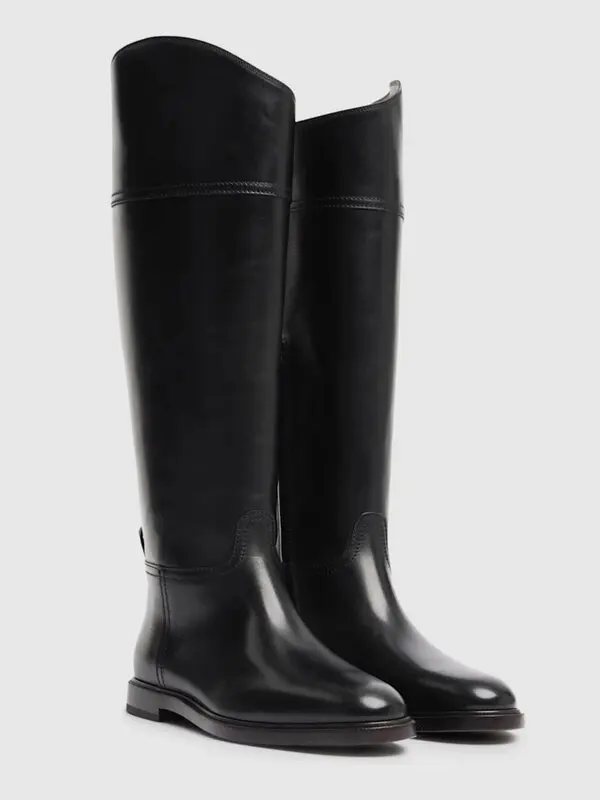 Brunello Cucinelli Knee High Boots - Black