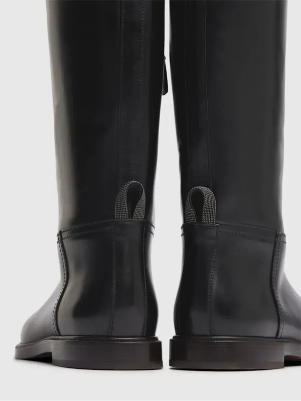 Brunello Cucinelli Knee High Boots - Black