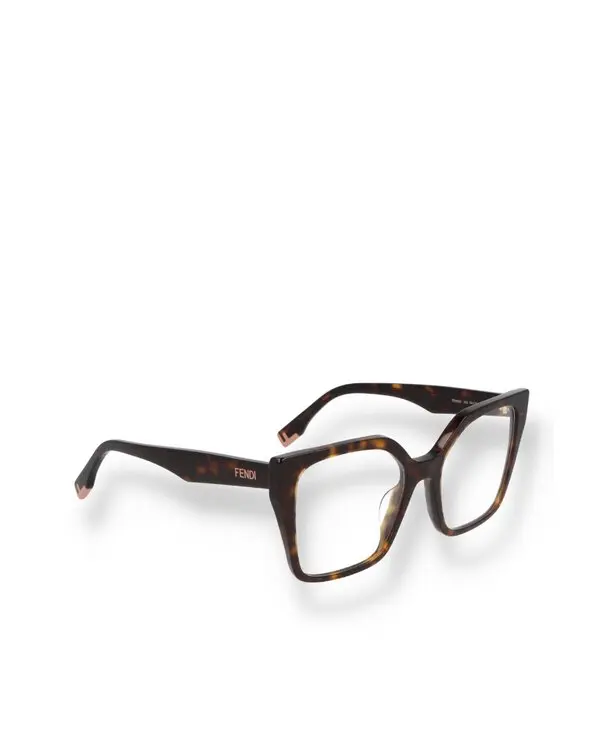 Fendi Square Frame Eyeglasses - Black