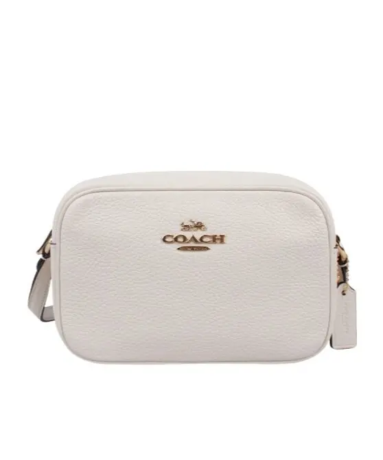 COACH Mini Jamie Camera Shoulder Bag - White