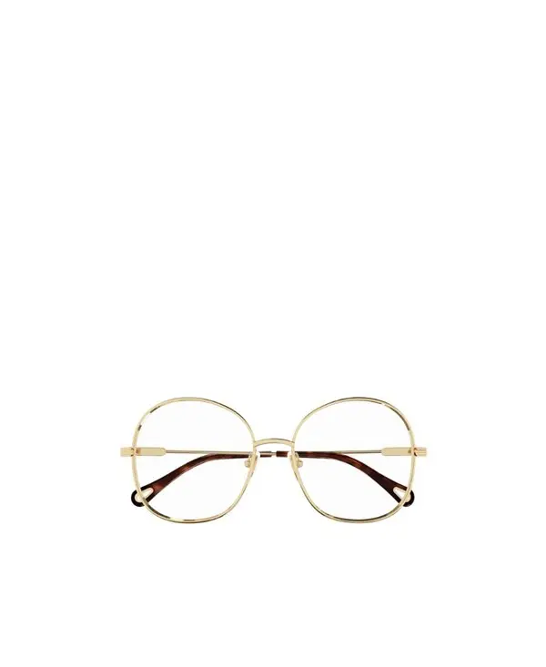 Chloé Round Frame Eyeglasses - White