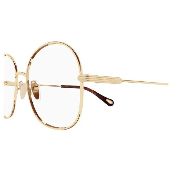Chloé Round Frame Eyeglasses - White