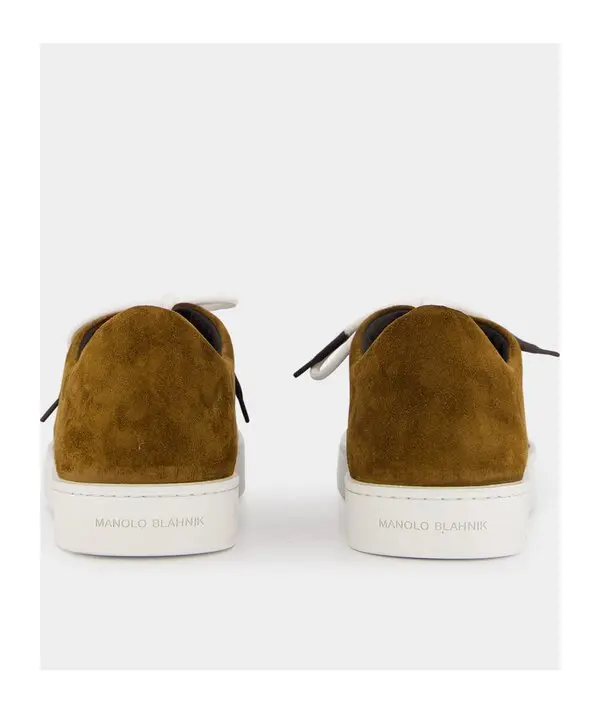 Manolo Blahnik Lace-up Low-top Sneakers