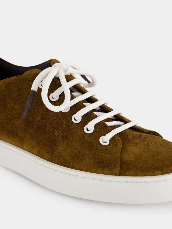 Manolo Blahnik Lace-up Low-top Sneakers