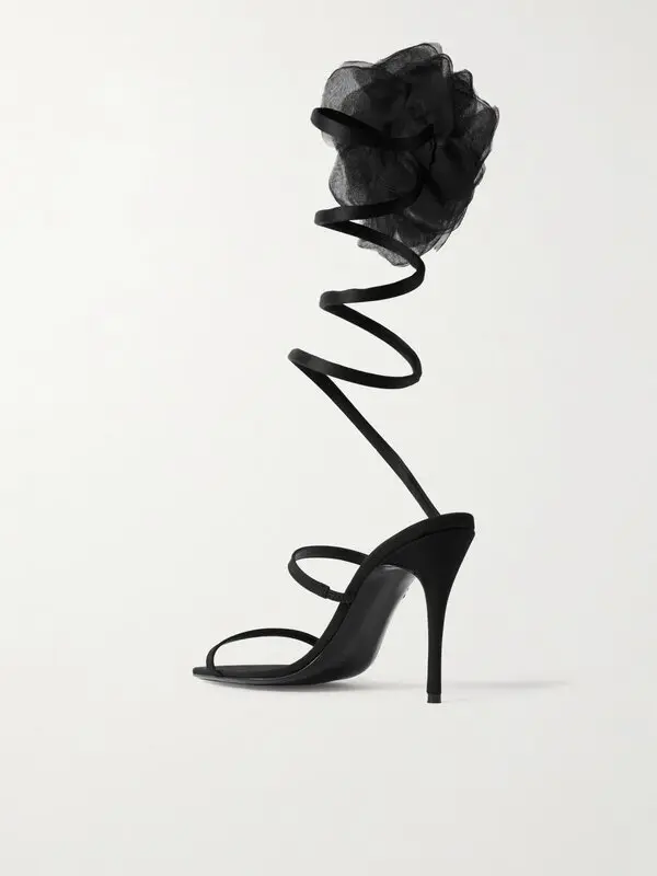 Magda Butrym Appliqué High-heeled Sandals