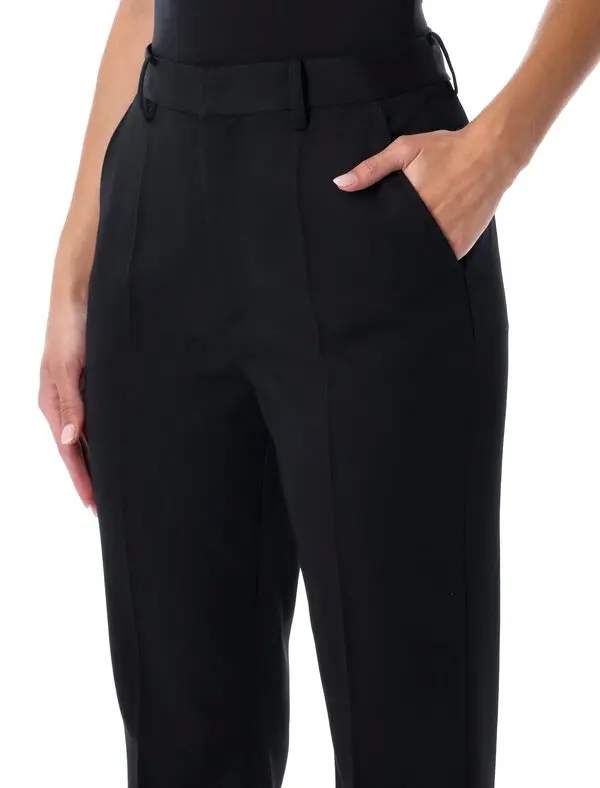 Ralph Lauren Belt Loop Slim Fit Flared Trousers