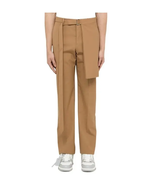 Off-White Apron-detail Tailored Trousers