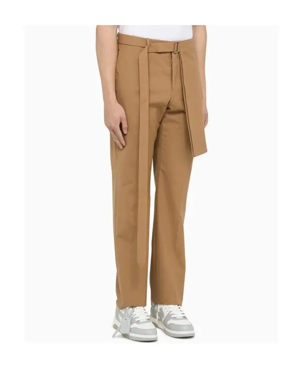 Off-White Apron-detail Tailored Trousers