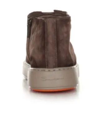 Santoni High Lace-up Sneakers