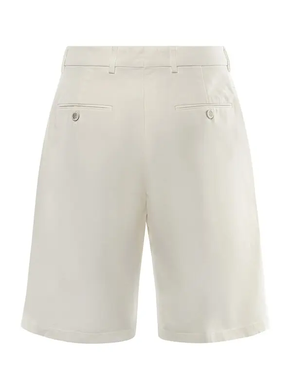 Loro Piana Jarno Bermuda Shorts - Optical White