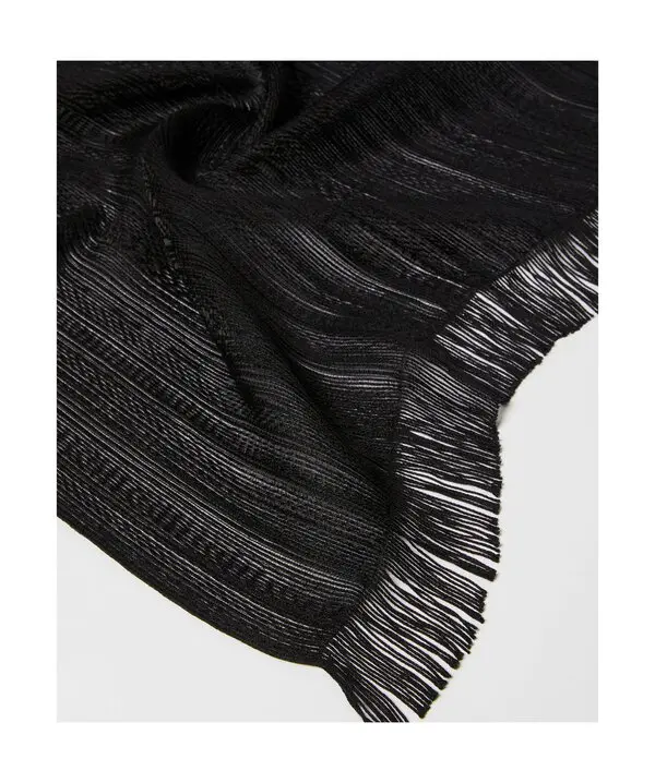 Max Mara Fringed Edge Scarf