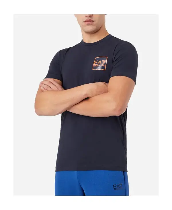EA7 Navy Logo T-shirt