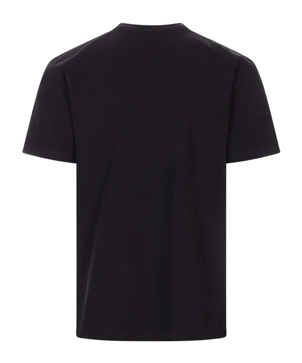 Alexander McQueen Flocked Logo T-shirt