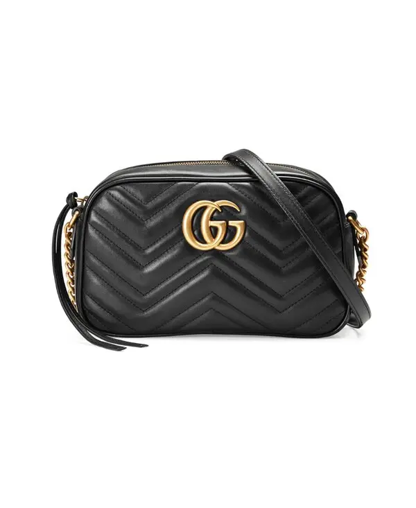 Gucci Gg Marmont Shoulder Bag - Black