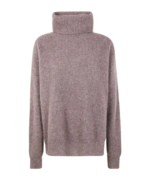 UMA WANG High Neck Ribbed Sweater