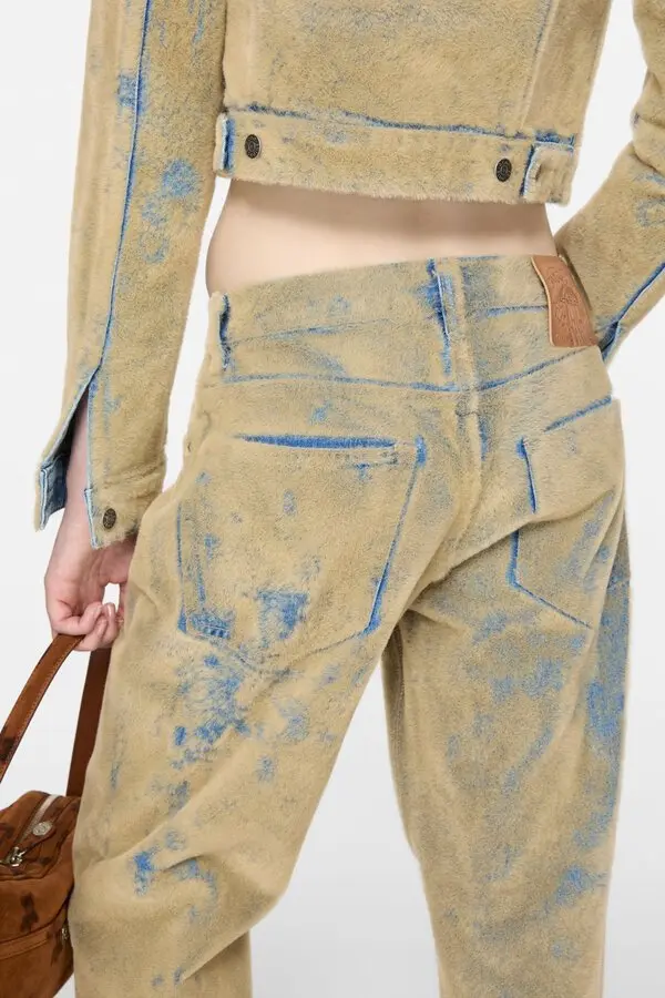 Acne Studios Textured Jeans