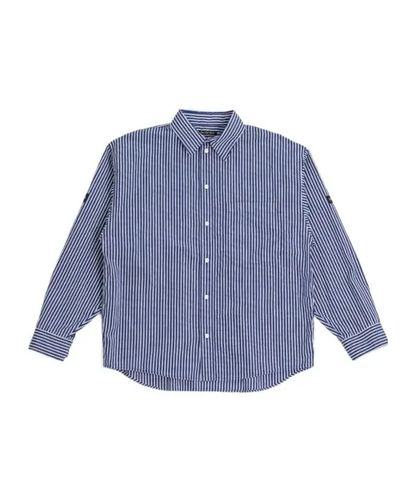 Balenciaga Button-up Striped Shirt - No