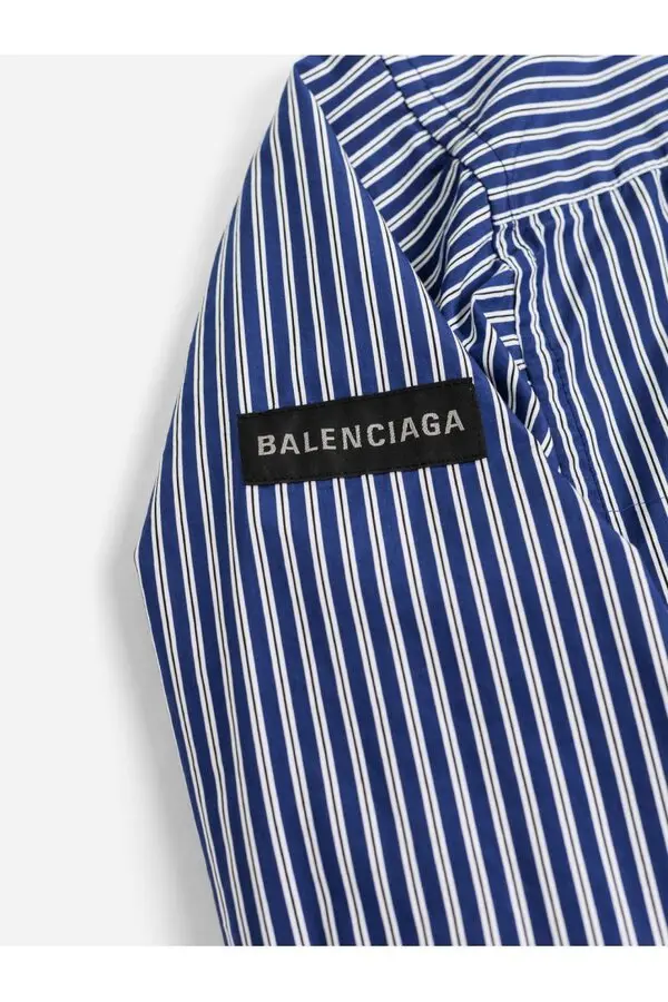 Balenciaga Button-up Striped Shirt
