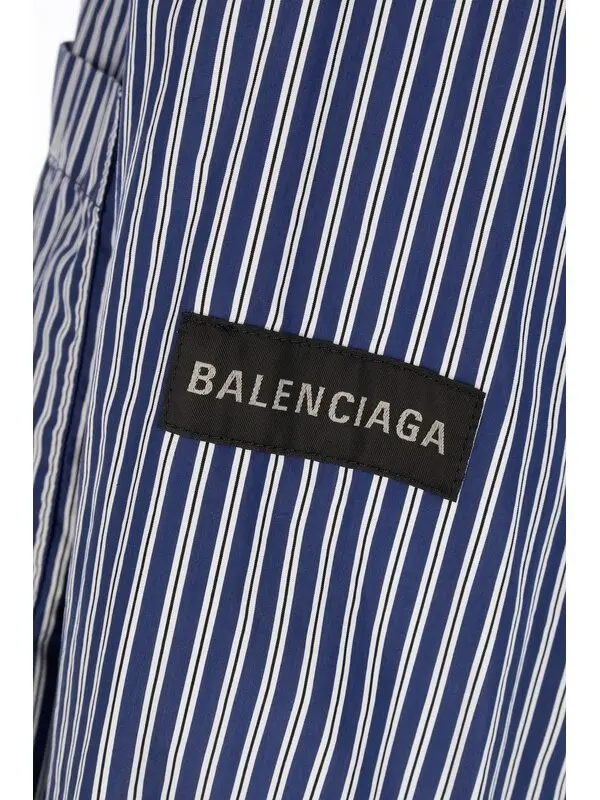 Balenciaga Button-up Striped Shirt