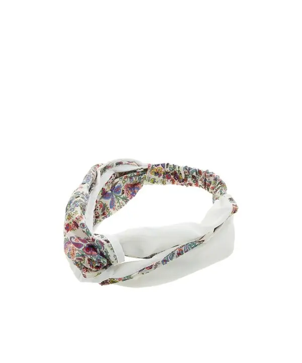 Etro Pattern Hair Band - White