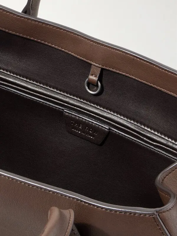 THE ROW Alger Leather Shoulder Bag