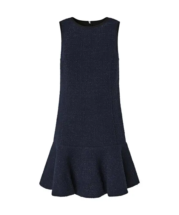Pinko Sleeveless Flared Mini Dress - Black