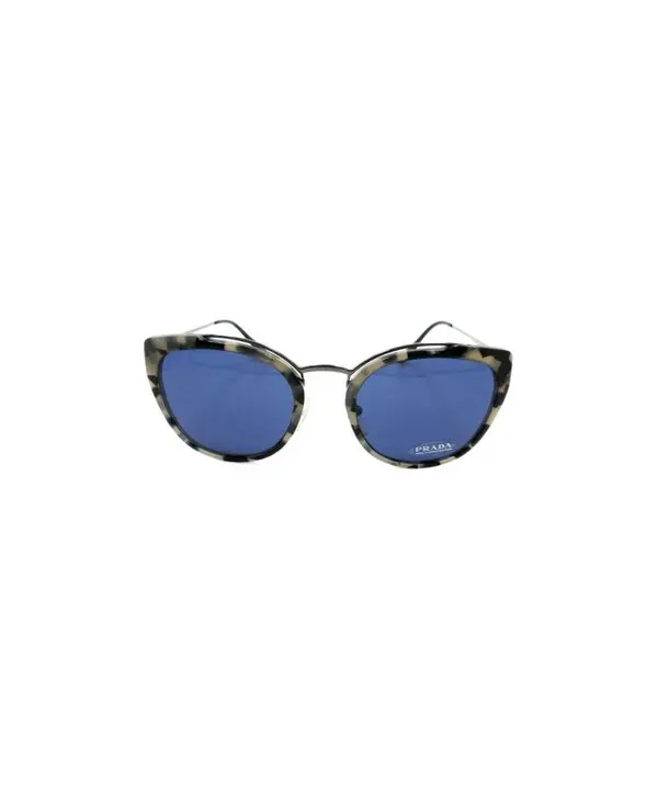 Prada Oval Lens Sunglasses - Blue
