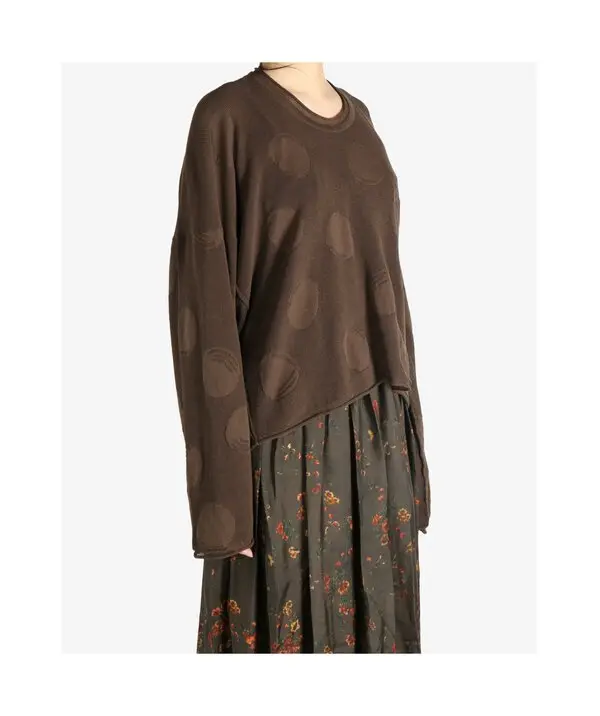 UMA WANG Long Sleeve Round Neck T-shirt