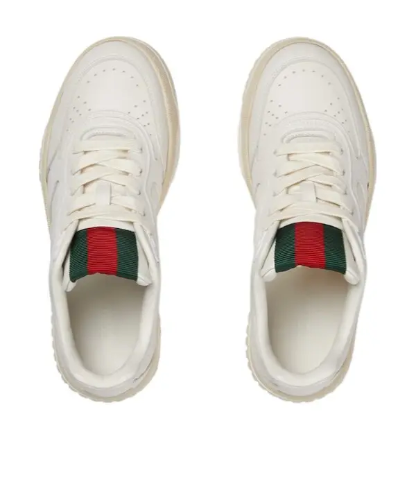 Gucci Re-web Low-top Sneakers - White
