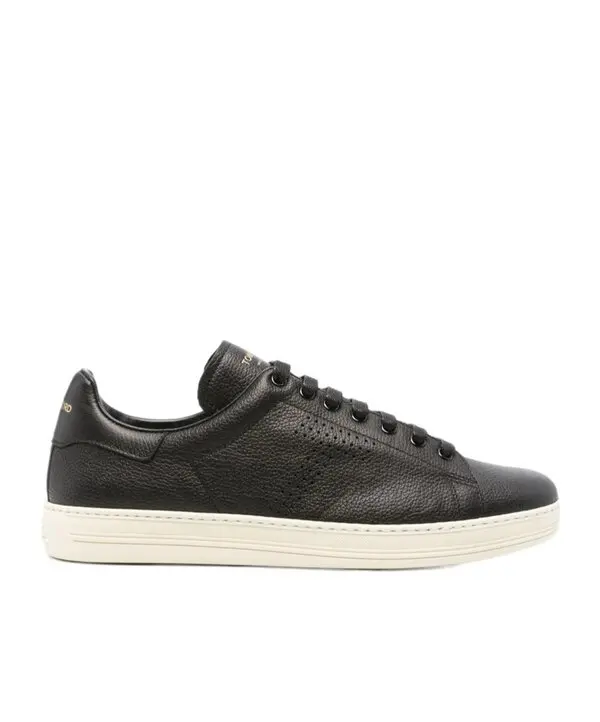 TOM FORD Strappy Casual Sports Sneakers - Black