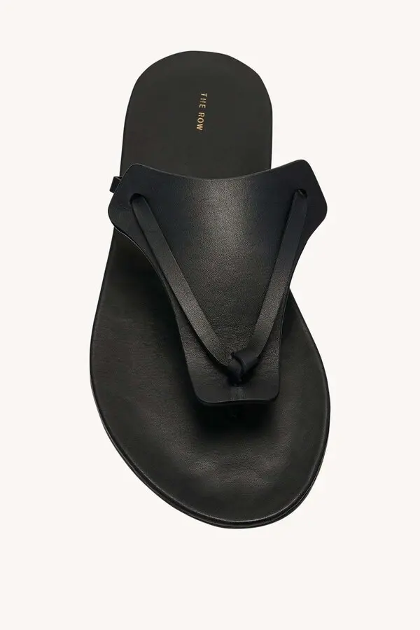 THE ROW Helena Sculptural Flip Flop Sandals
