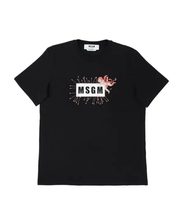 MSGM Logo T-shirt - Black
