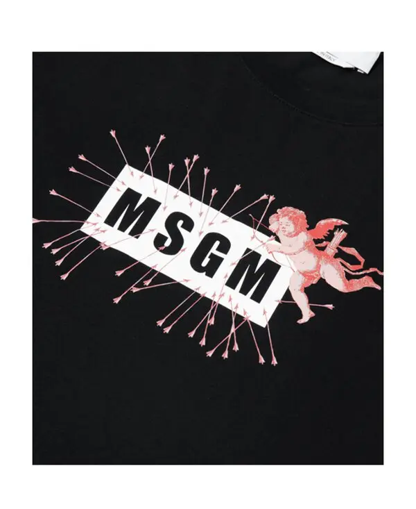 MSGM Logo T-shirt - Black