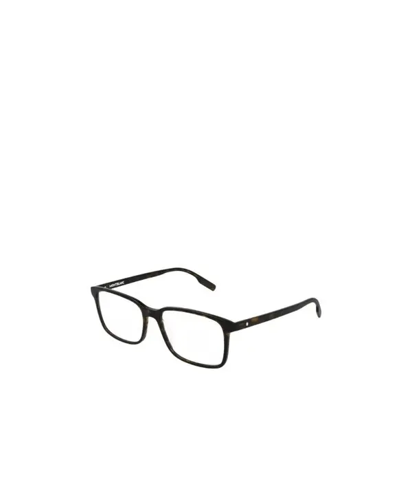 Montblanc Rectangular Eyeglasses - Black