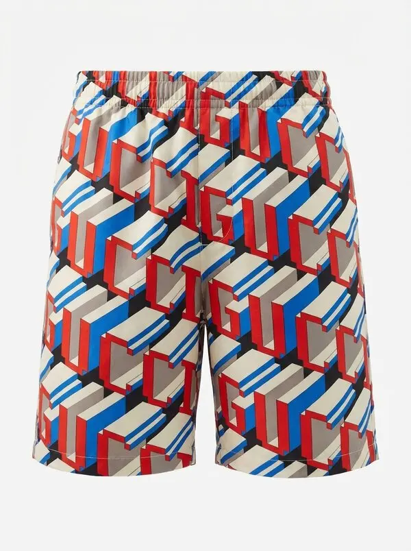 Gucci Pixel Print Shorts
